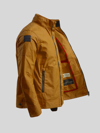 Harrington Racer Jacket Honey Tan – FRAHM Jacket